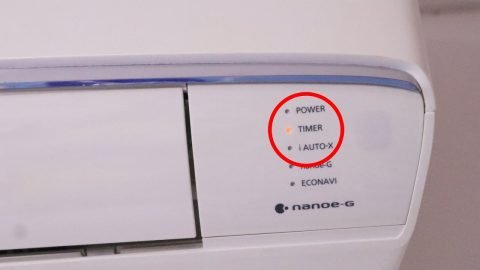 Panasonic aircon error code? Light Blinks? how to fix it?